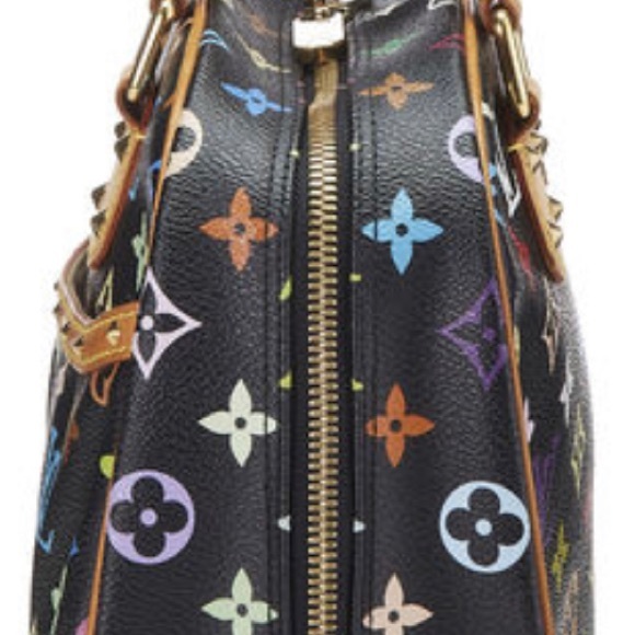 Louis Vuitton | Bags | Takashi Murakami X Louis Vuitton Black Monogram ...